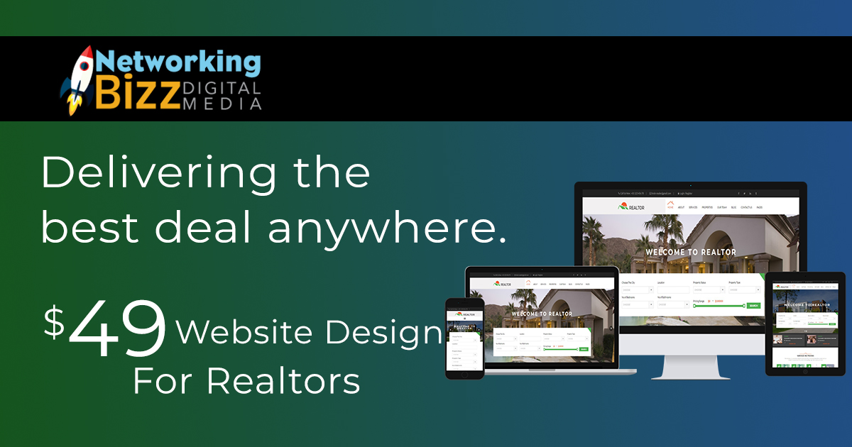 Best Realtors website design for $49