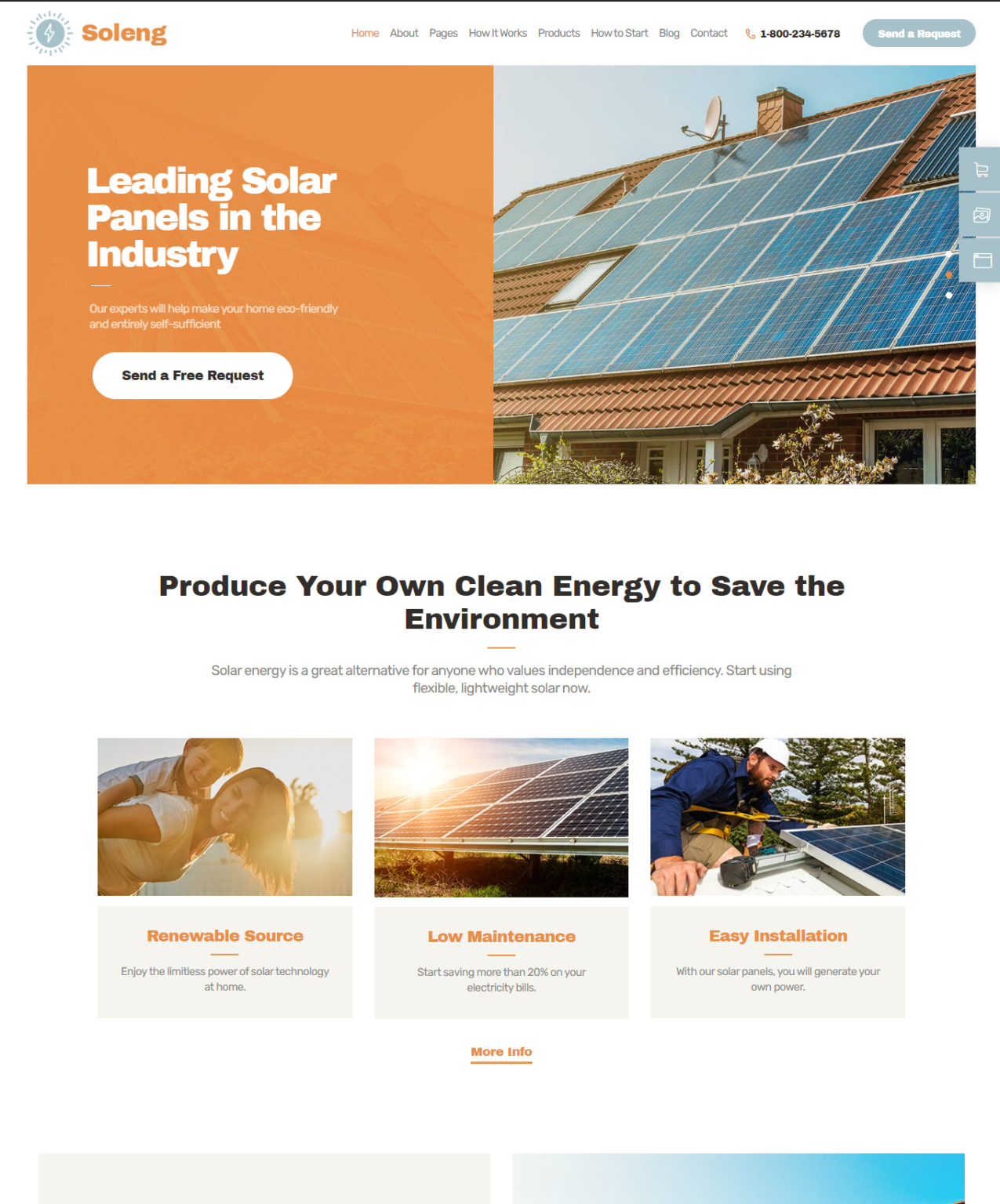 Get a Custom Website For Solar Company Today