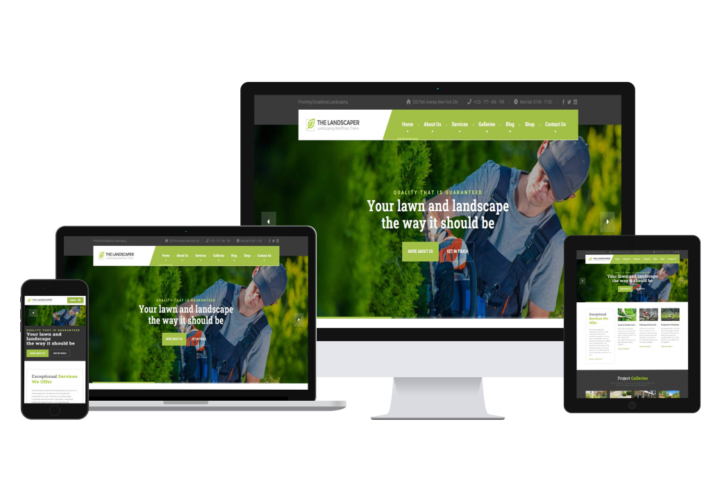 Best Landscaping website design for $49
