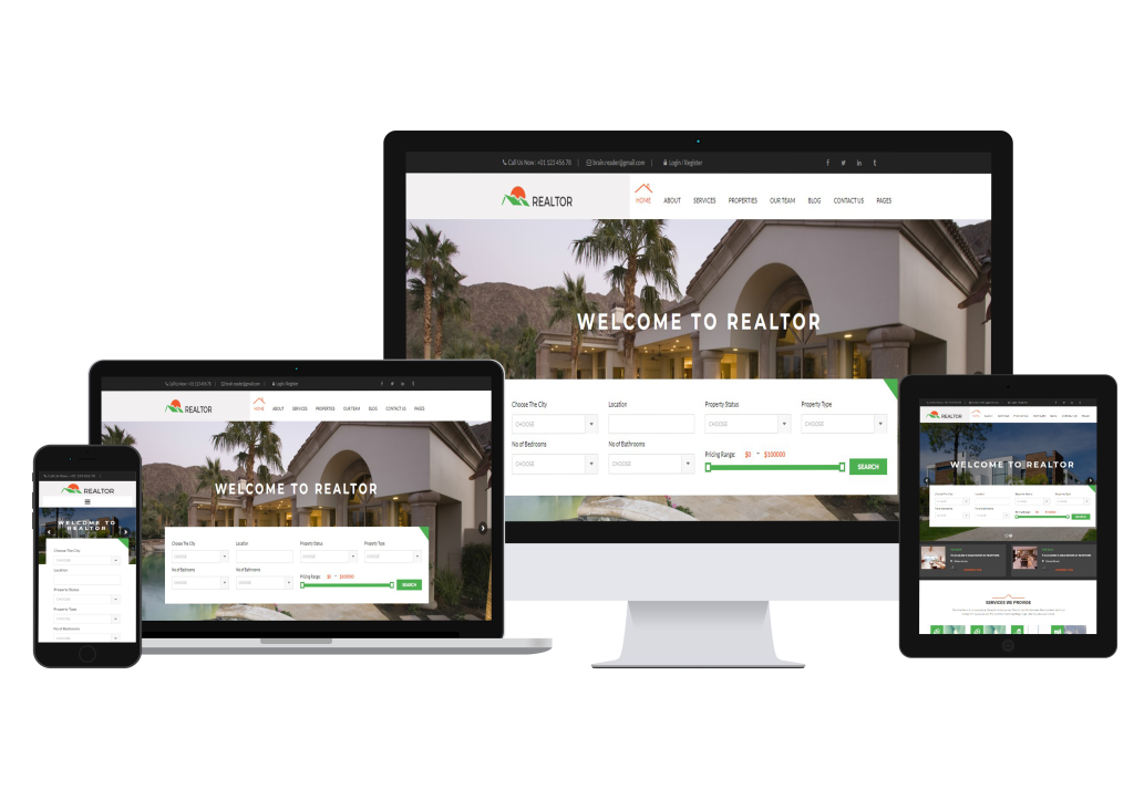 Best Realtors website design for $49