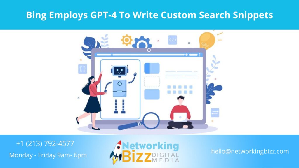 Bing Employs GPT-4 To Write Custom Search Snippets » Website Design ...