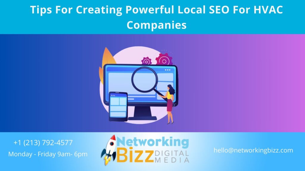 Tips For Creating Powerful Local SEO For HVAC Companies
