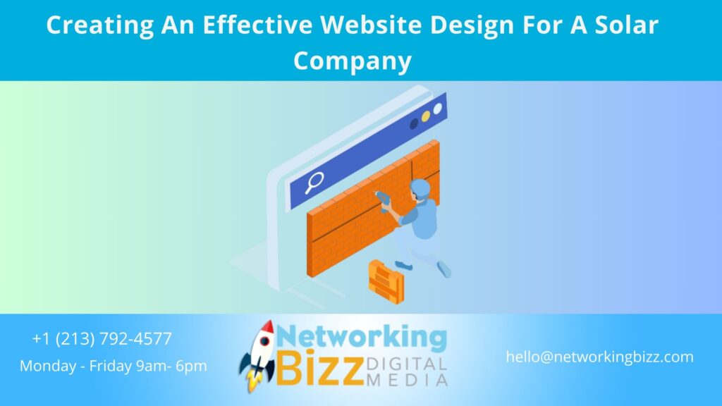 Creating An Effective Website Design For A Solar Company